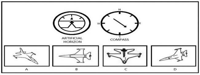 AFOQT Instrument Comprehension Question 130: Answer and Explanation ...